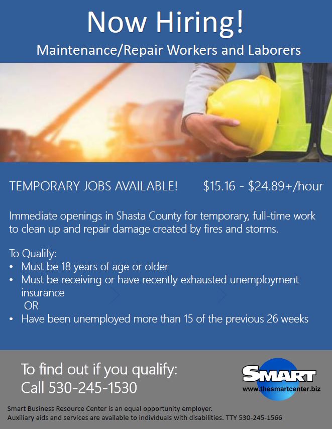 National Dislocated Worker Grant Opportunities | Smart Business Resource Center